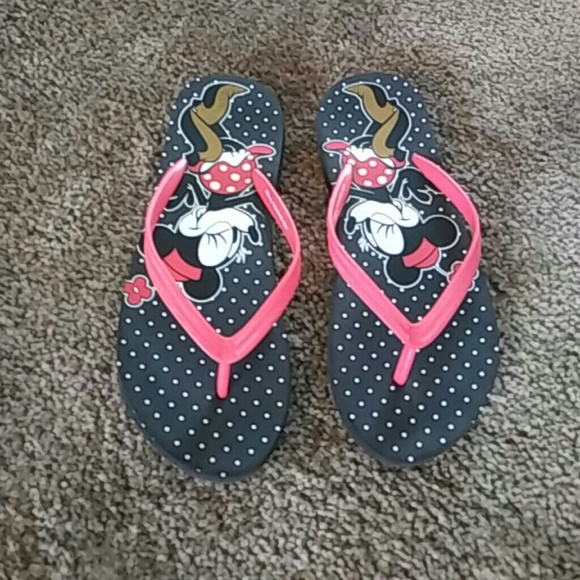 Disney | Shoes | Fabulous Minnie Mouse Disney Flip Flops | Poshmark
